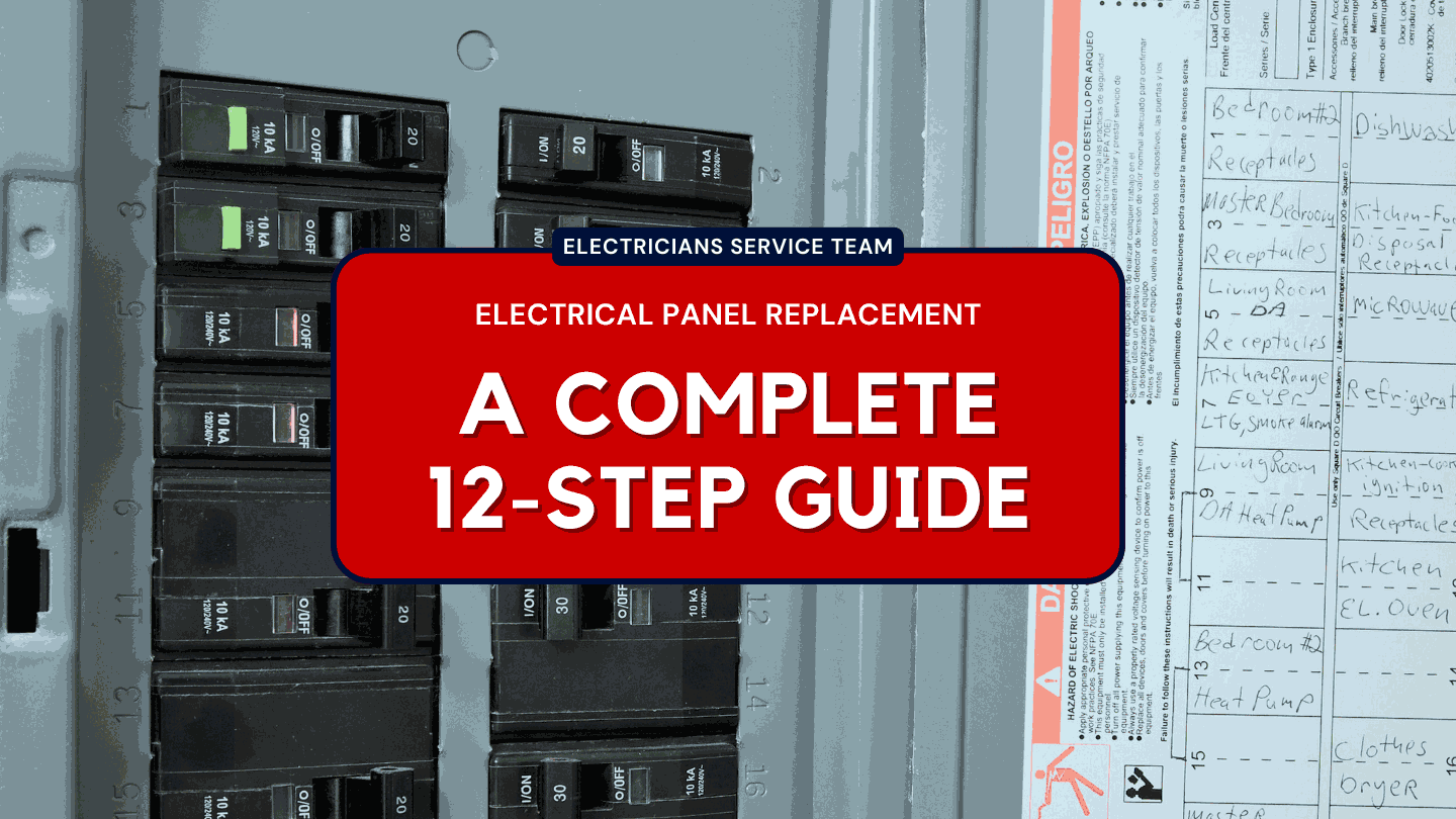 Electrical Panel Replacement Guide 12 Steps For Safe Efficient Upgrades Electrical Panel Replacement Guide 12 Steps For Safe Efficient Upgrades